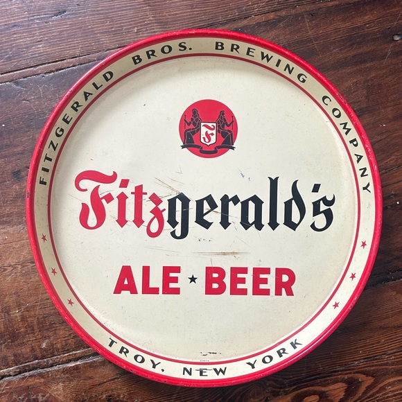 Fitzgerald | Wall Decor | 94s Fitzgeralds Beer Tray Fitzgerald Bros ...